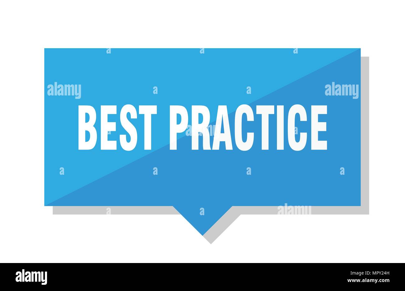 best practice blue square price tag Stock Vector Image & Art - Alamy