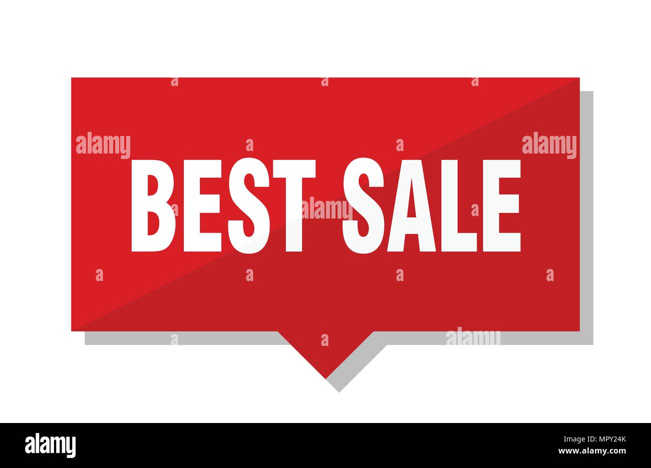 best sale red square price tag Stock Vector Image & Art - Alamy