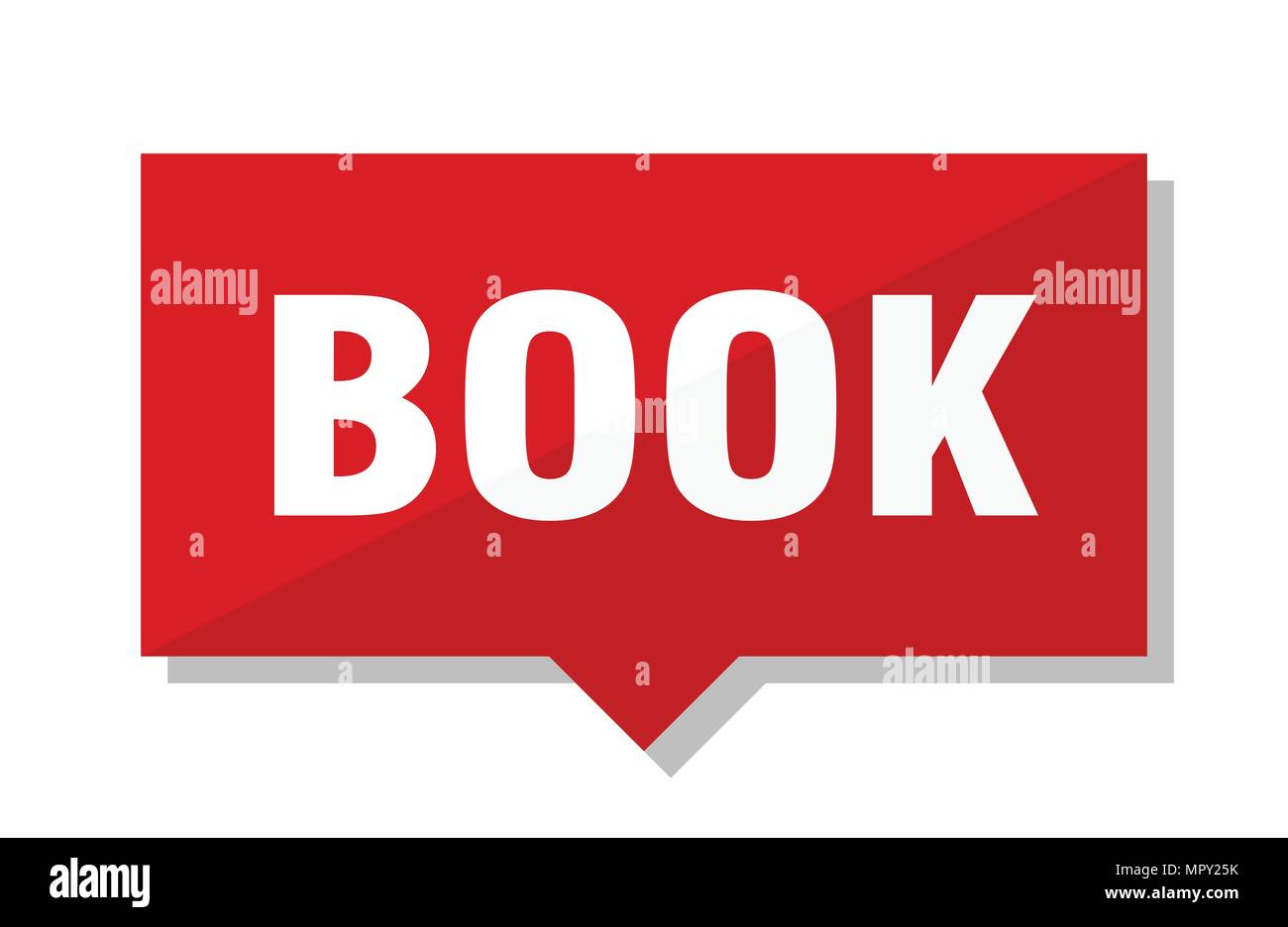 book red square price tag Stock Vector Image & Art - Alamy