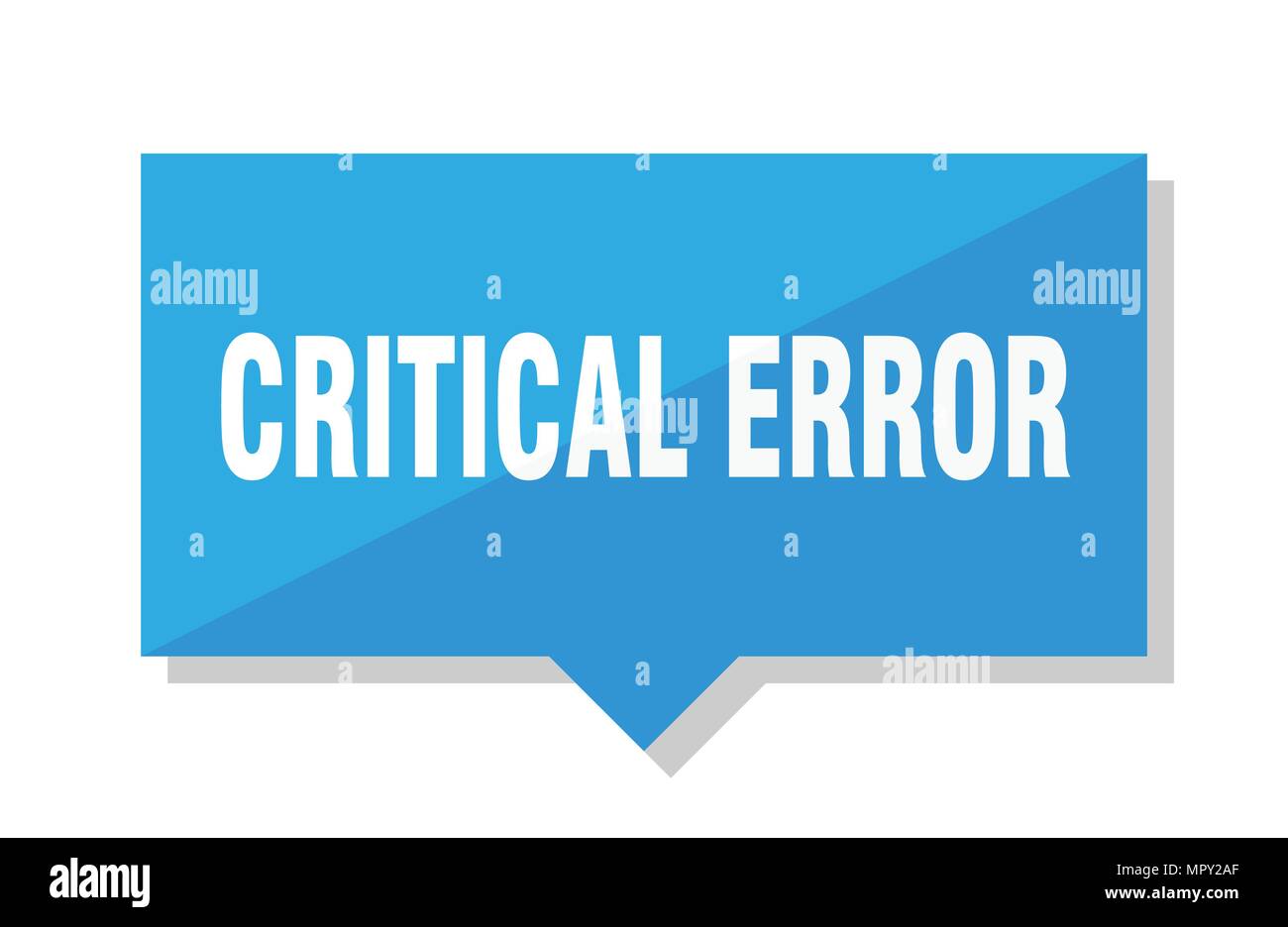 critical error blue square price tag Stock Vector Image & Art - Alamy