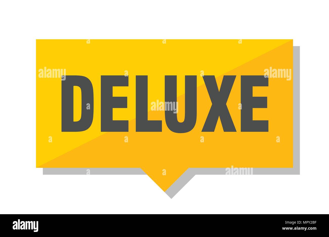 deluxe yellow square price tag Stock Vector Image & Art - Alamy