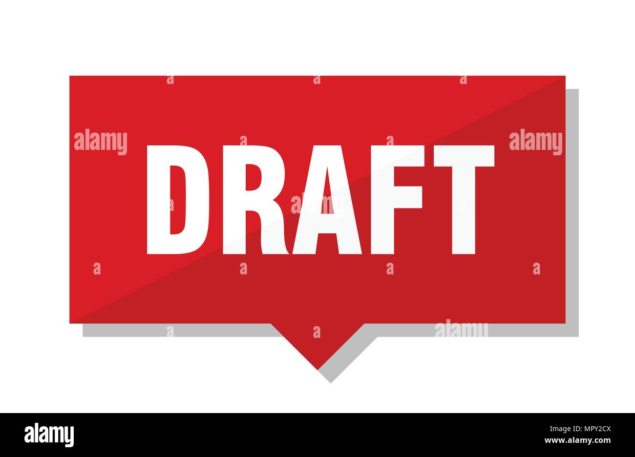 draft red square price tag Stock Vector Image & Art - Alamy