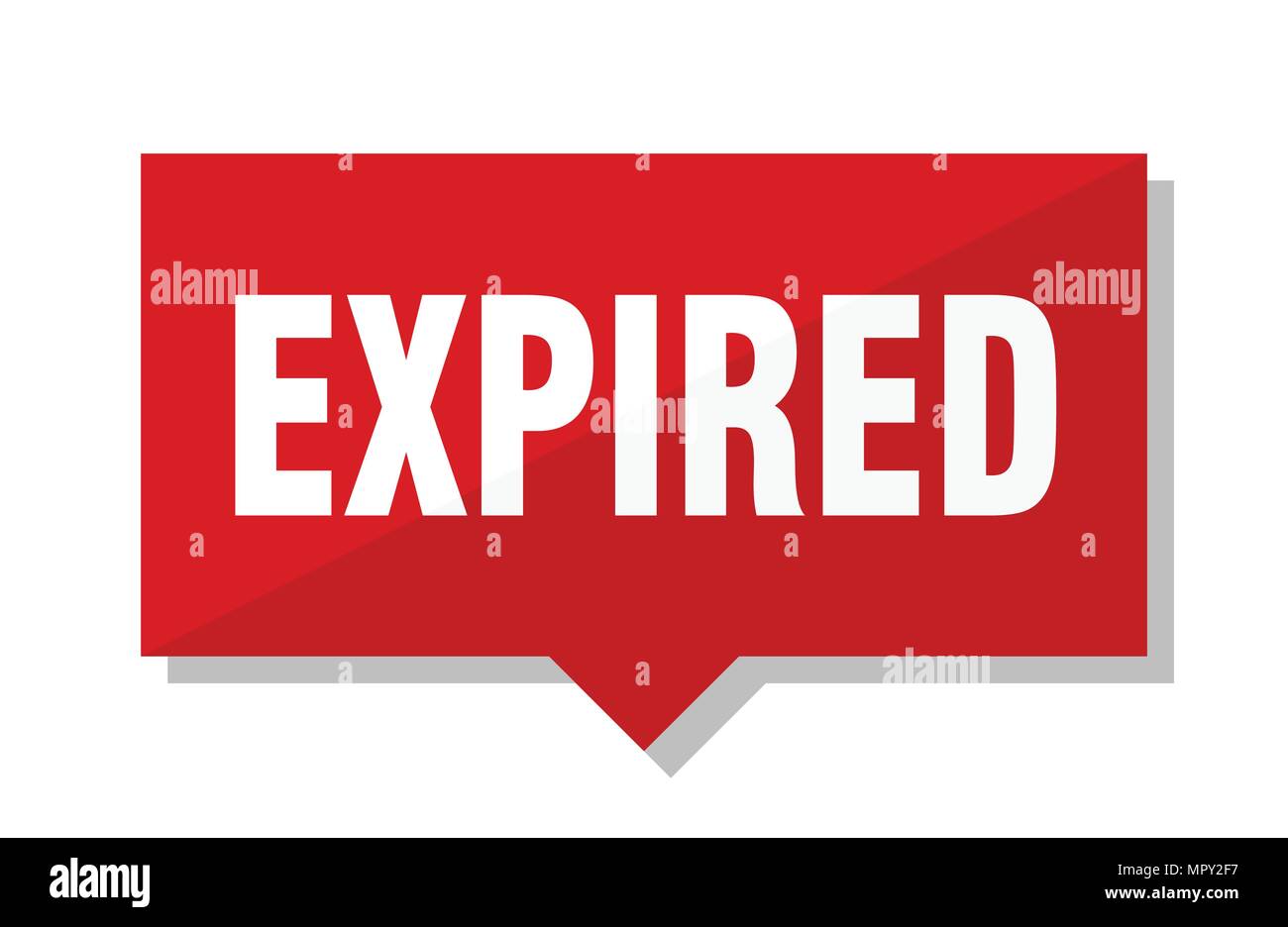 Expired note Stock Vector Images - Alamy