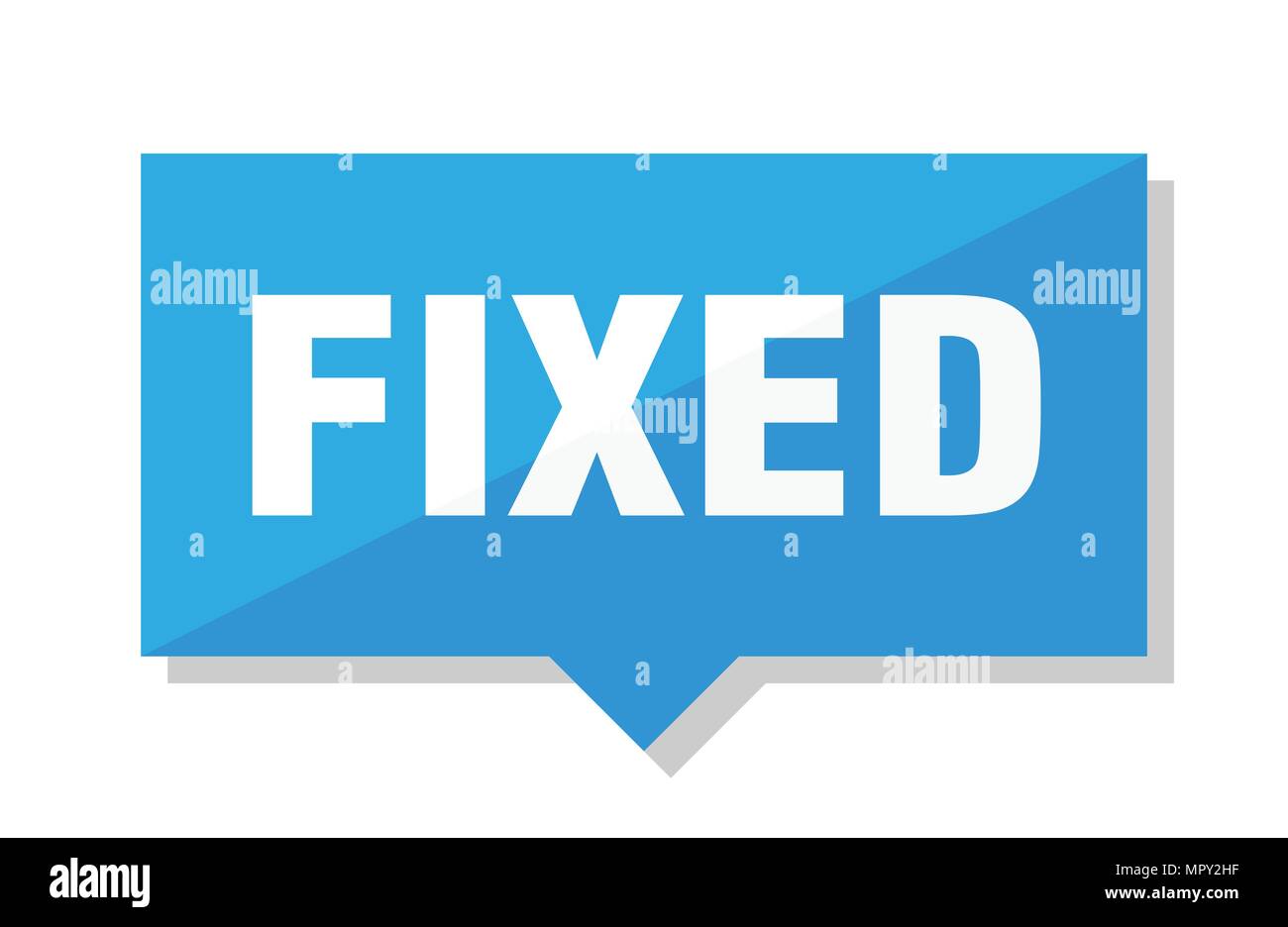 Fixed price sign Cut Out Stock Images & Pictures - Alamy