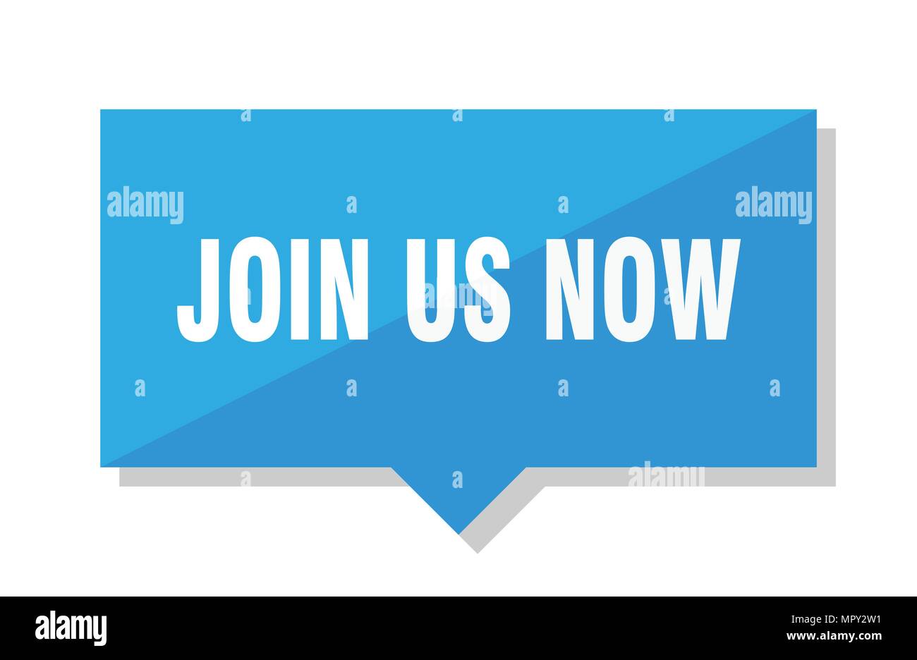 join us now blue square price tag Stock Vector Image & Art - Alamy