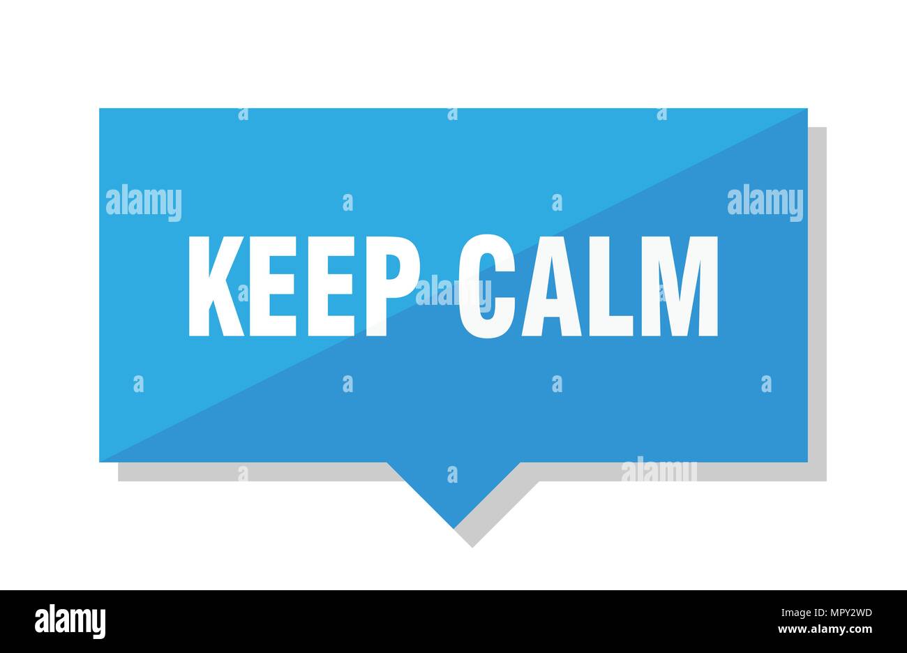 keep calm blue square price tag Stock Vector Image & Art - Alamy