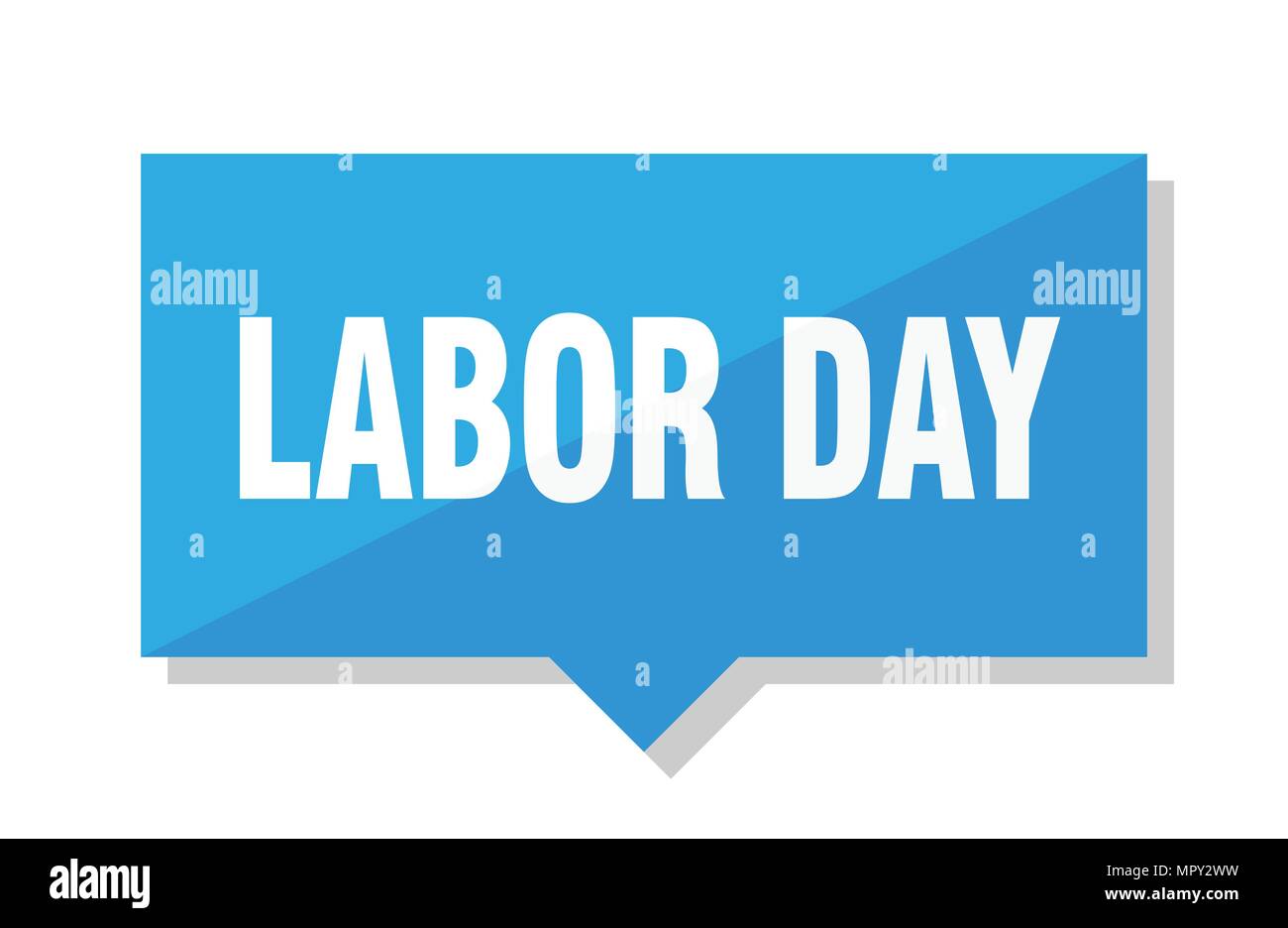 labor day blue square price tag Stock Vector Image & Art - Alamy