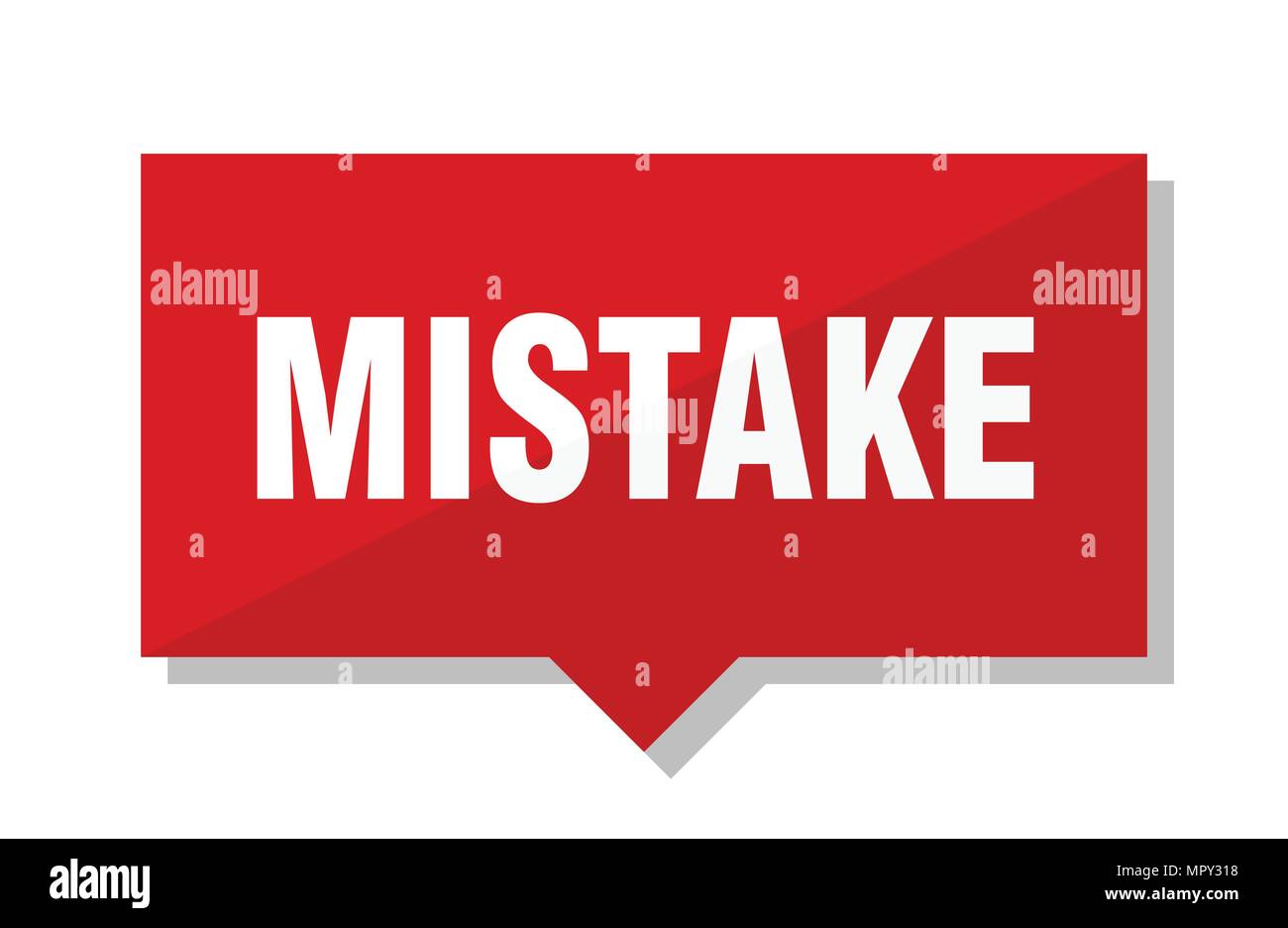 mistake red square price tag Stock Vector Image & Art - Alamy