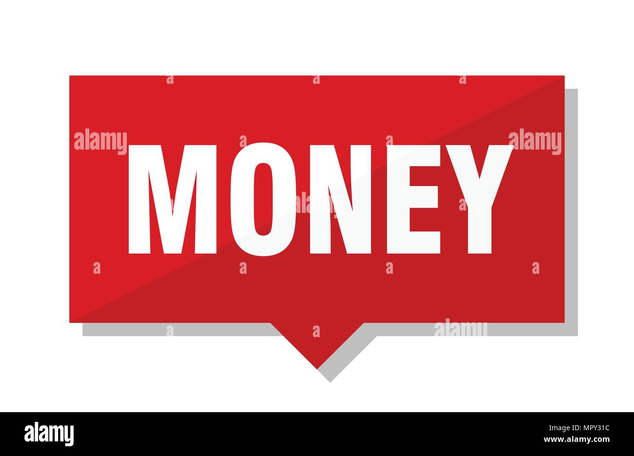 money red square price tag Stock Vector Image & Art - Alamy