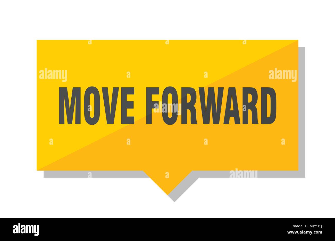 move forward yellow square price tag Stock Vector Image & Art - Alamy