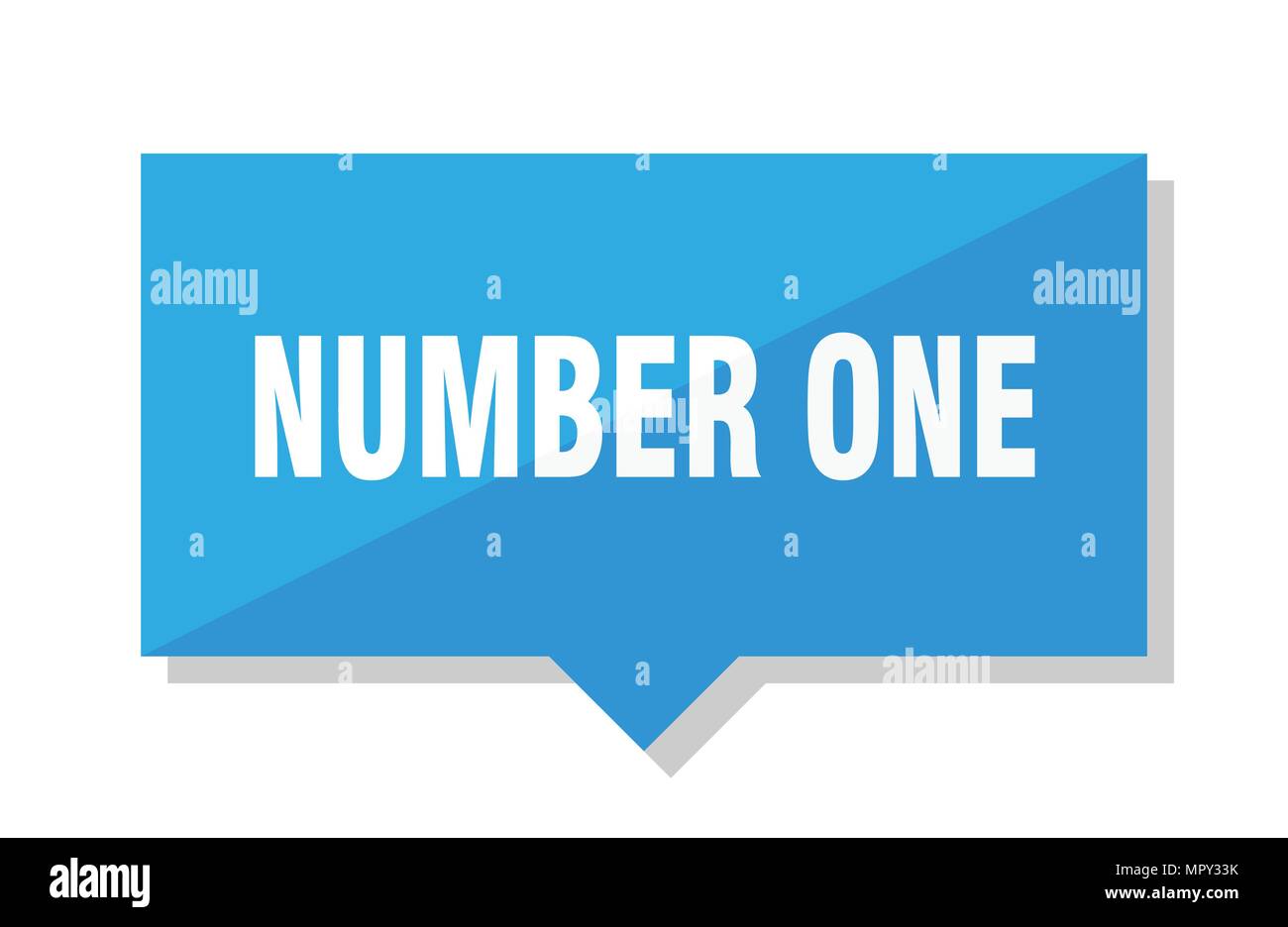 number one blue square price tag Stock Vector Image & Art - Alamy