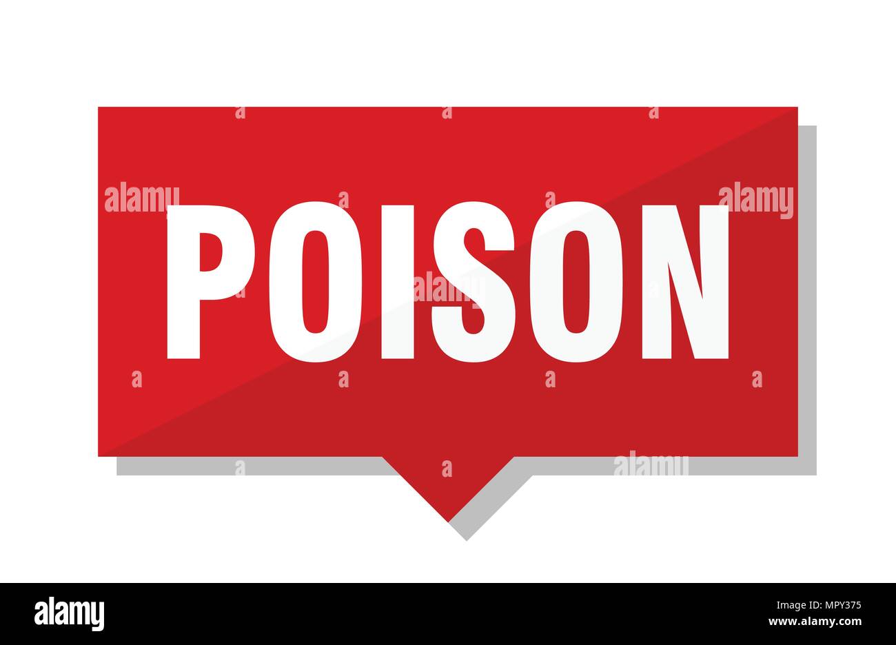 poison red square price tag Stock Vector Image & Art - Alamy