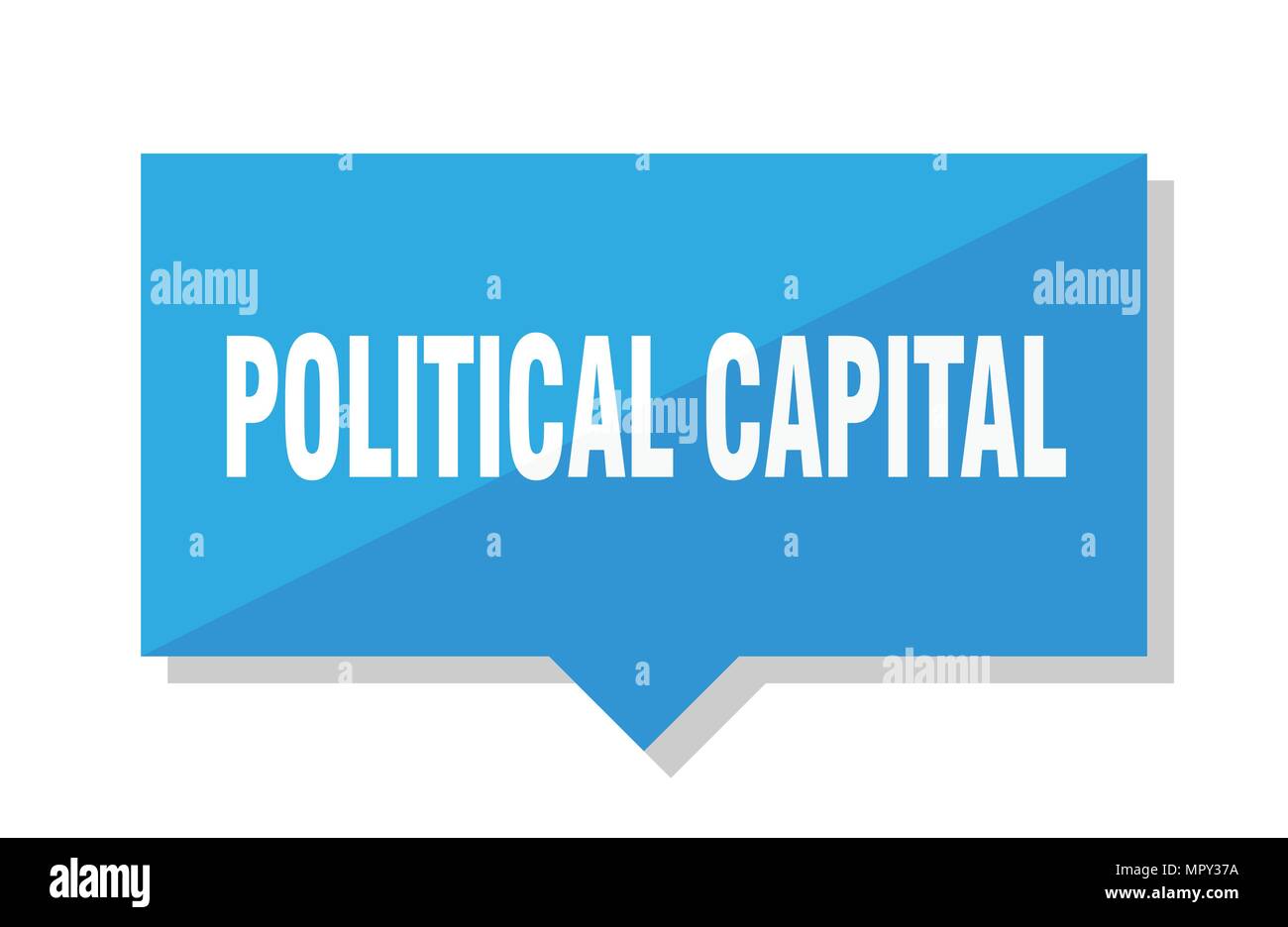 political capital blue square price tag Stock Vector Image & Art - Alamy