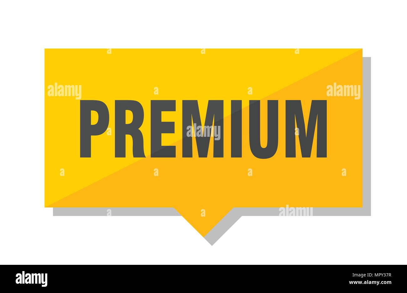premium yellow square price tag Stock Vector Image & Art - Alamy