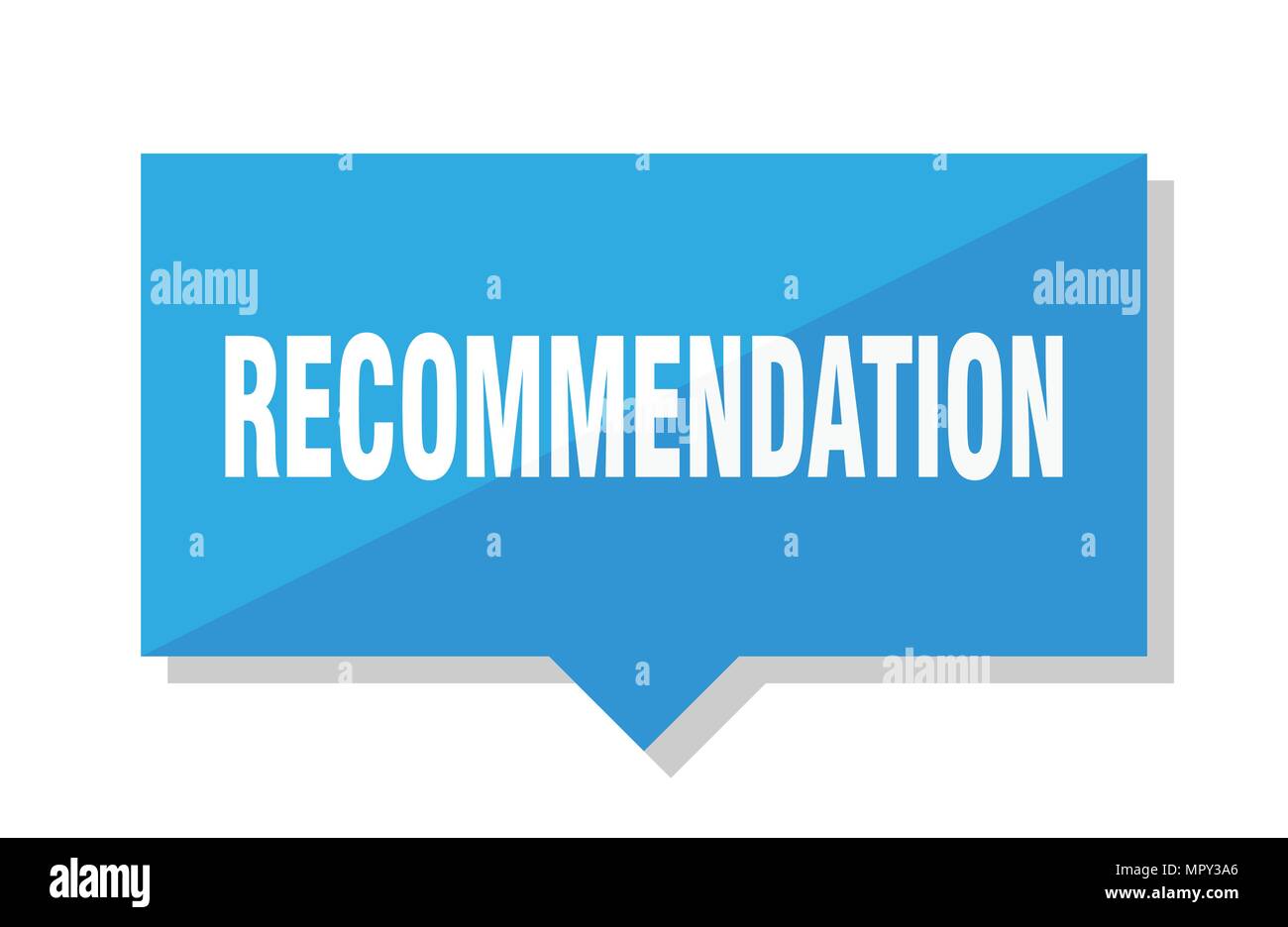 recommendation blue square price tag Stock Vector Image & Art - Alamy