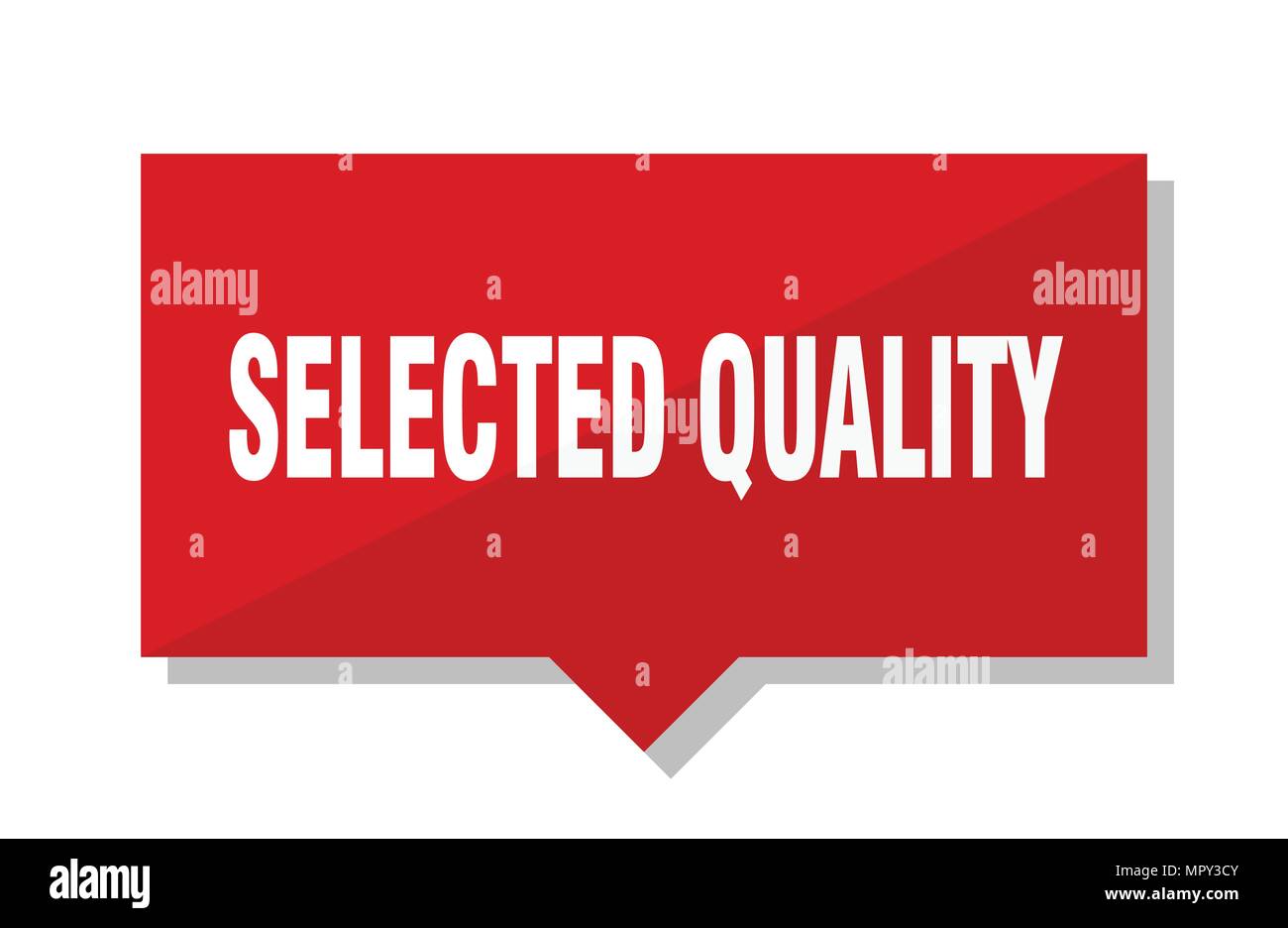 selected quality red square price tag Stock Vector Image & Art - Alamy