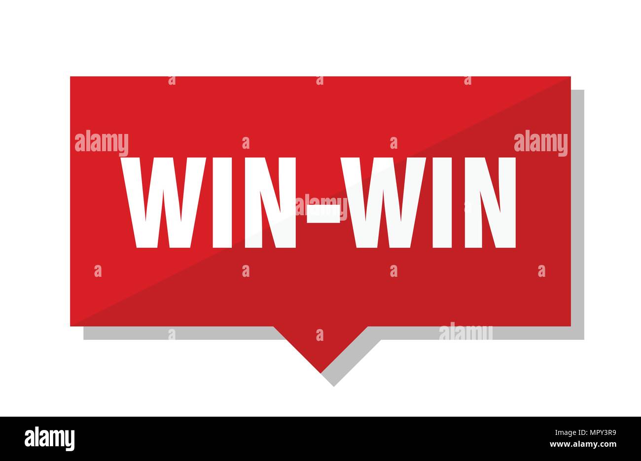 win-win red square price tag Stock Vector Image & Art - Alamy