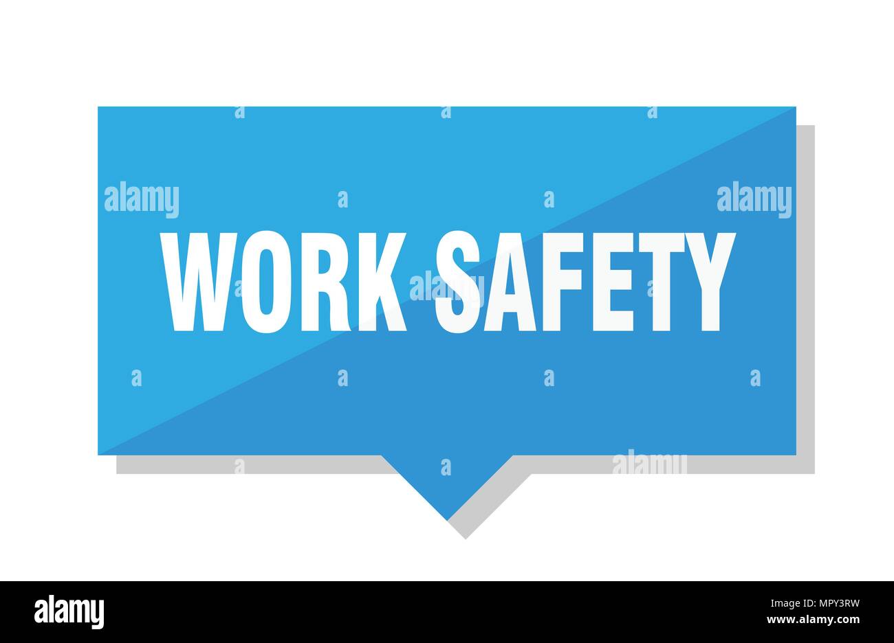 Work safety square sticker hi-res stock photography and images - Alamy