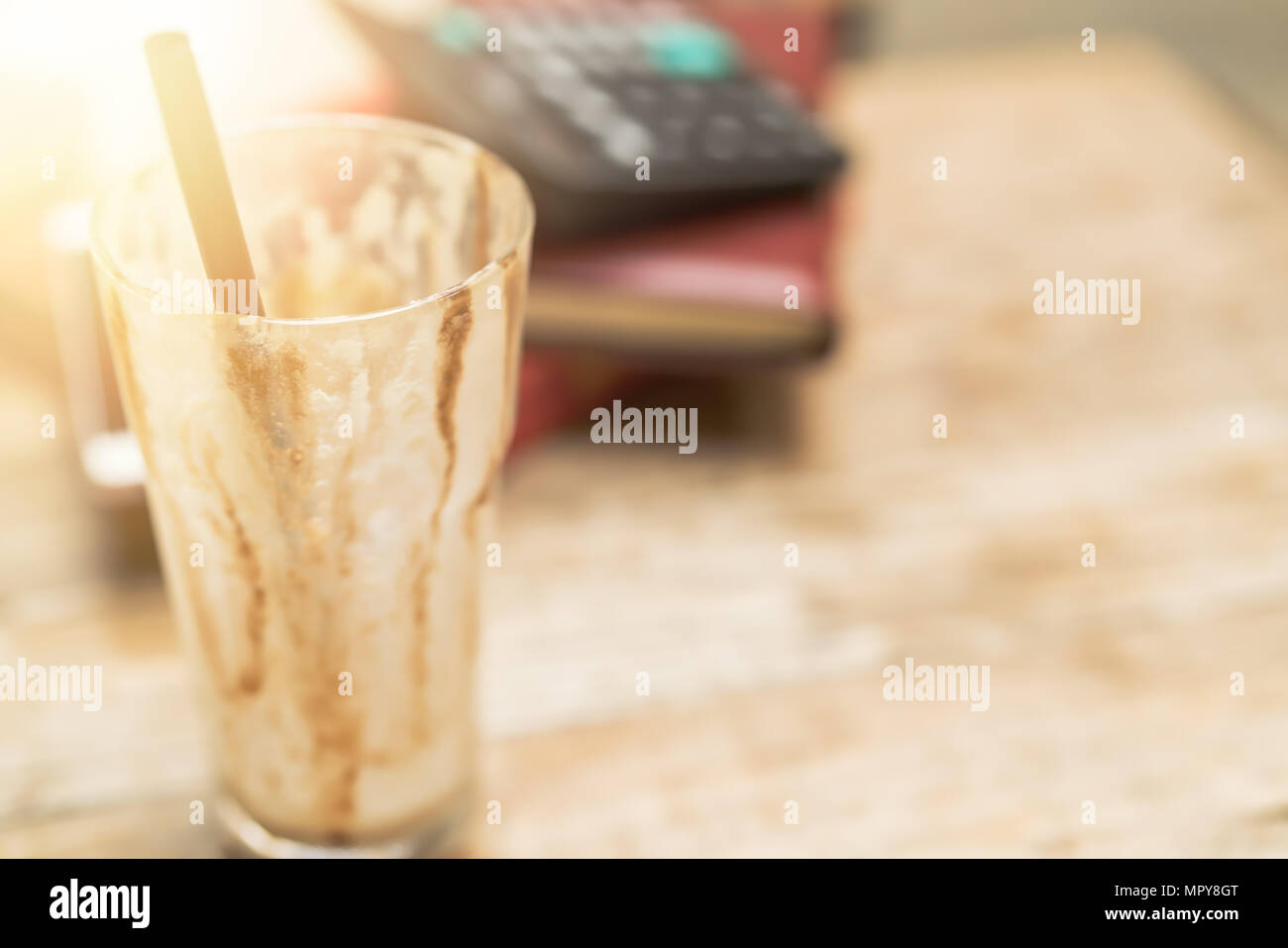 Affogato coffee on background hi-res stock photography and images - Alamy
