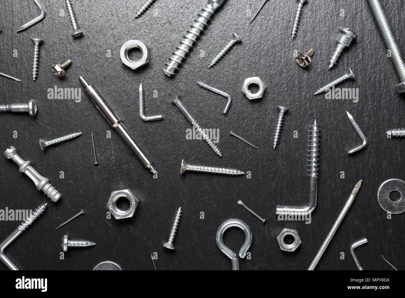 Overhead work hi-res stock photography and images - Alamy