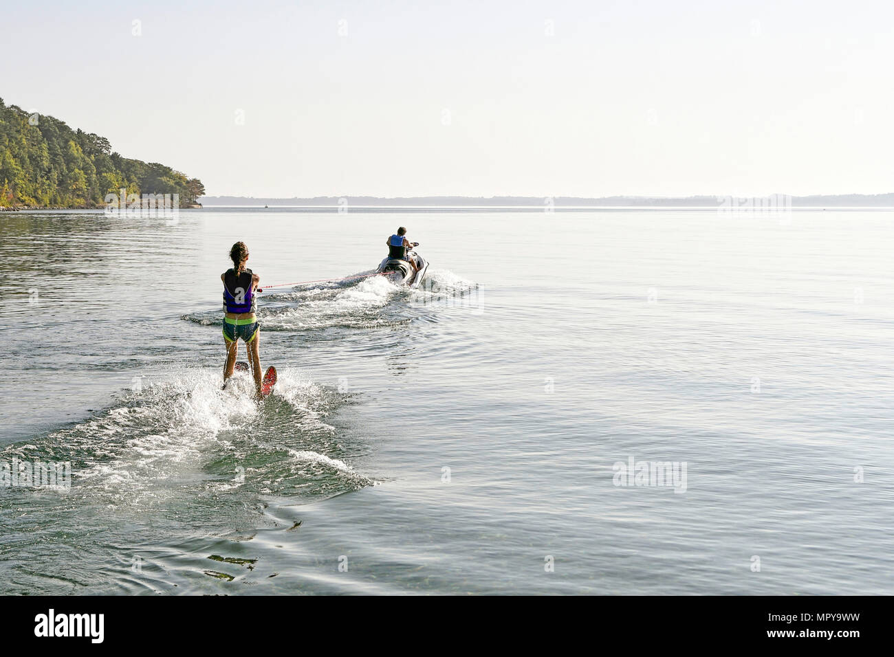 Man riding boat hi-res stock photography and images - Alamy