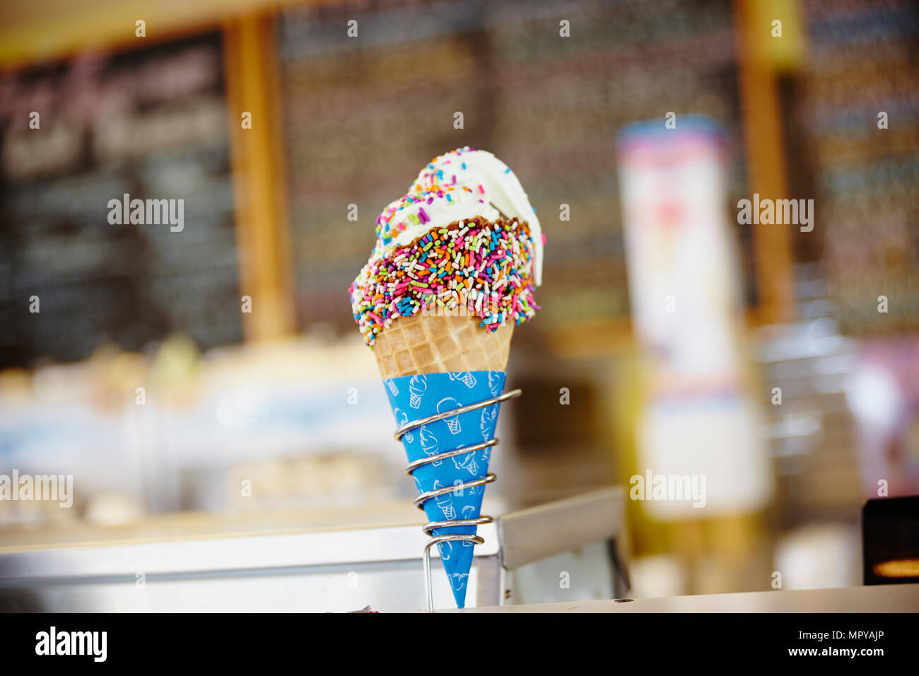 Ice Cream And Sprinkles High Resolution Stock Photography and Images ...