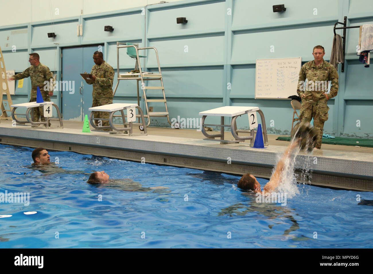 U.S. Soldiers with the 20th CBRNE Command, prepare to throw their ...