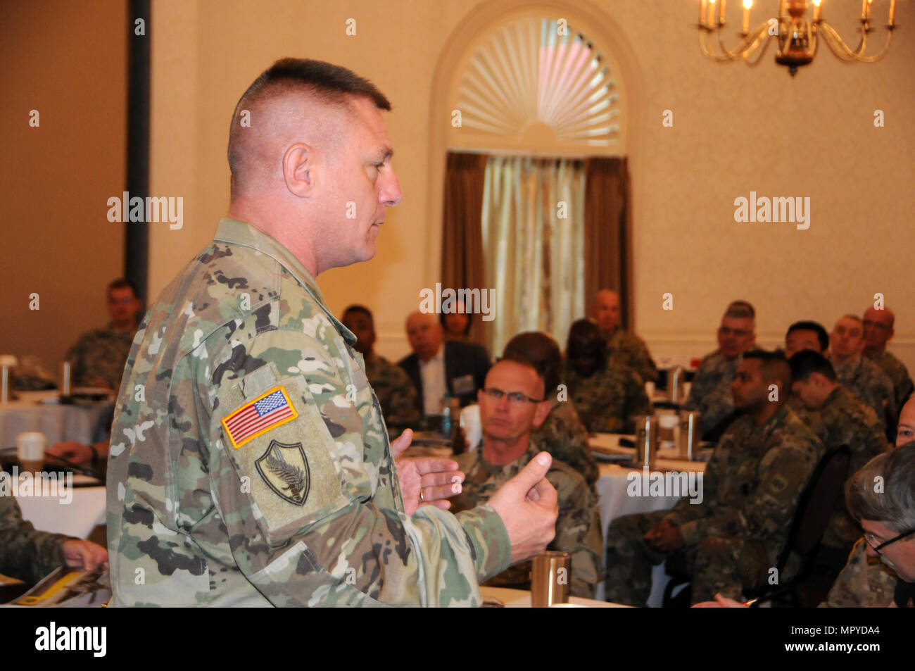 Maj. Gen. Troy D. Kok, commanding general for the U.S. Army Reserve’s ...