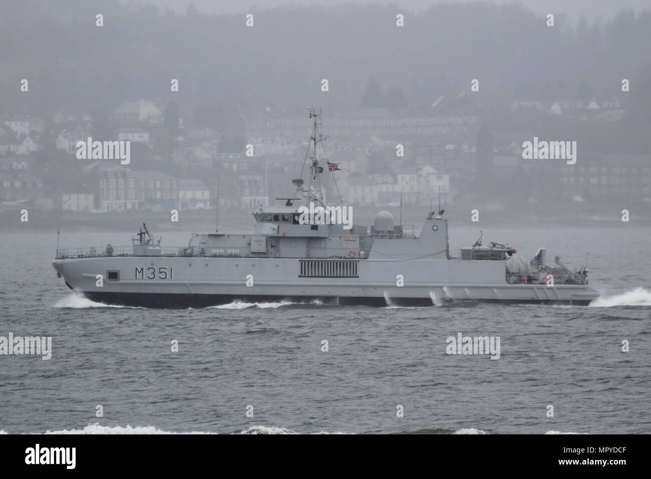 Norwegian mine sweeper hi-res stock photography and images - Alamy