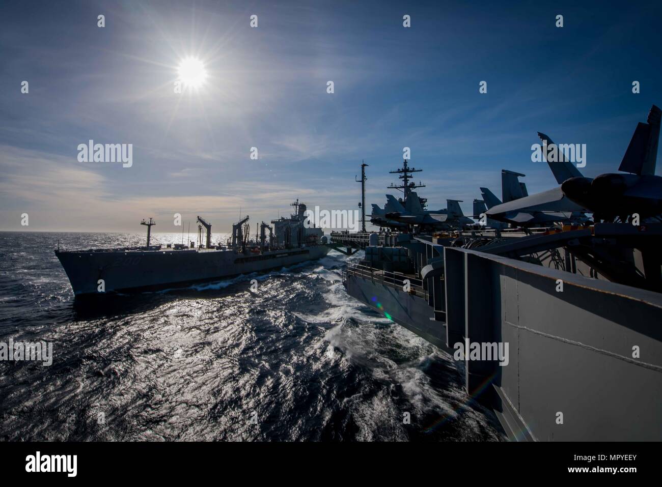 170422-N-VN584-573 PACIFIC OCEAN (April 22, 2017) The Military Sealift ...