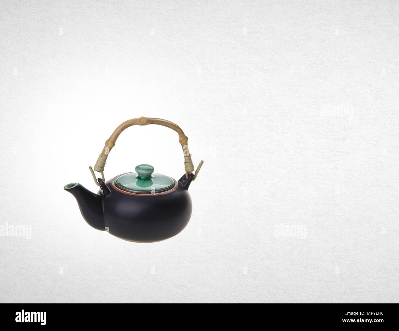Chinese tea set with cups and tea pot on background Stock Photo - Alamy