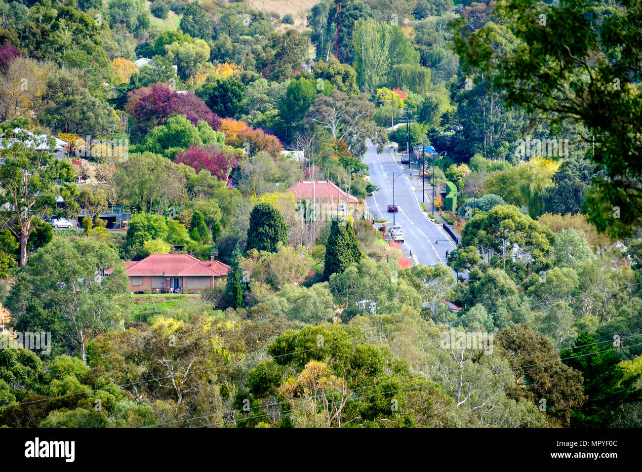 Adelaide hills aerial hi-res stock photography and images - Alamy