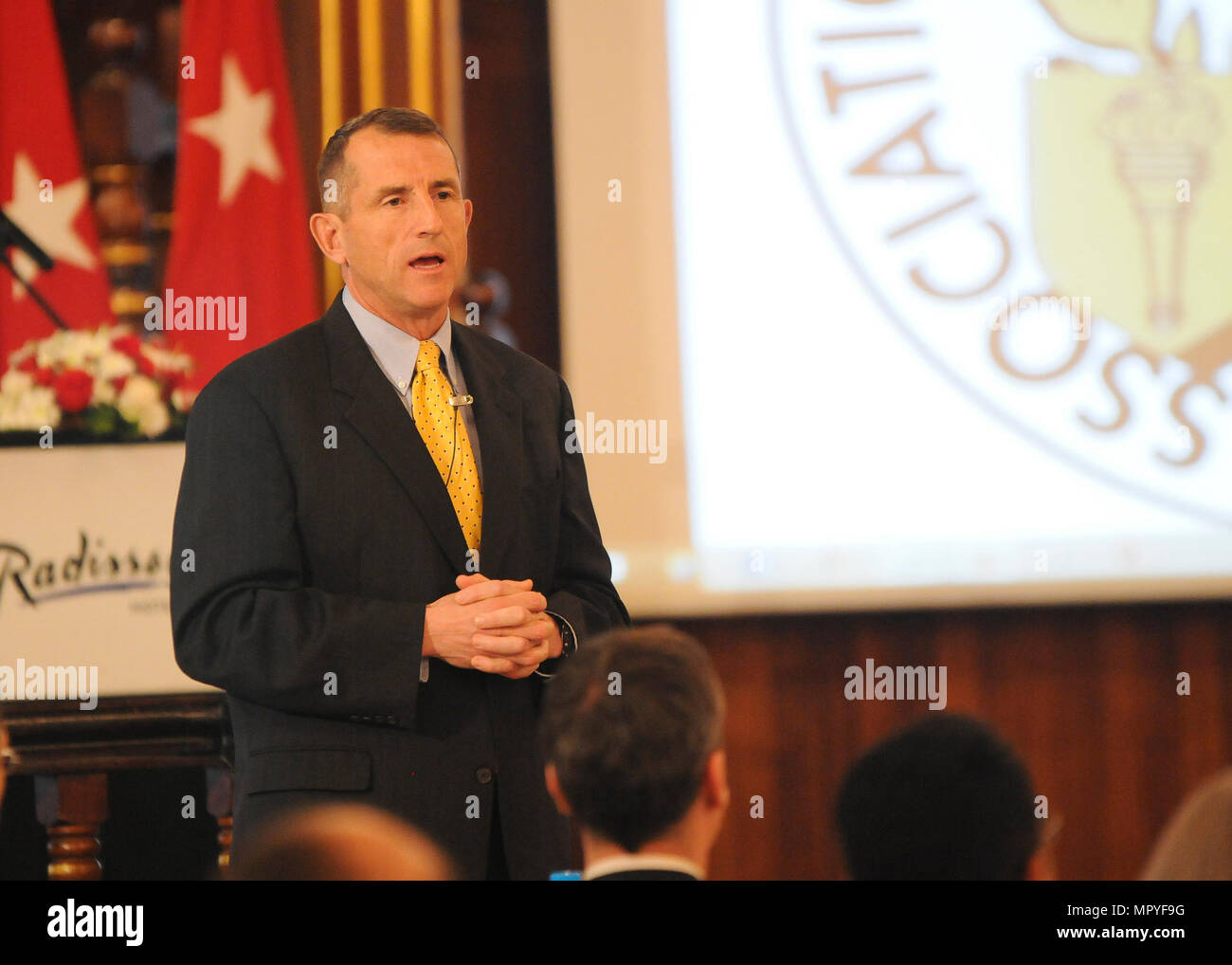 Maj. Gen. William Hickman, deputy commanding general of U.S. Army ...