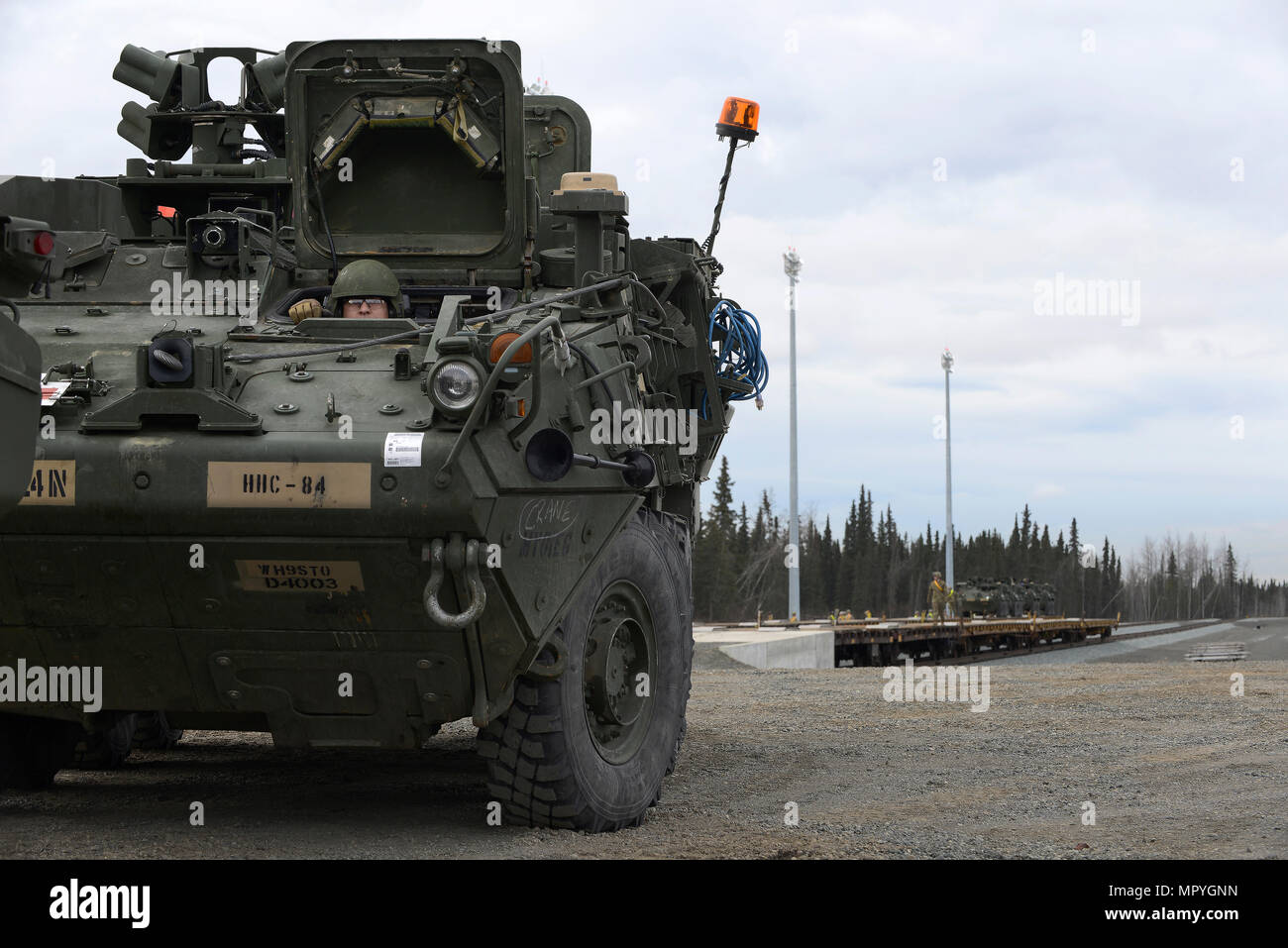 Soldiers assigned to the 1st Stryker Brigade Combat Team, 25th Infantry ...