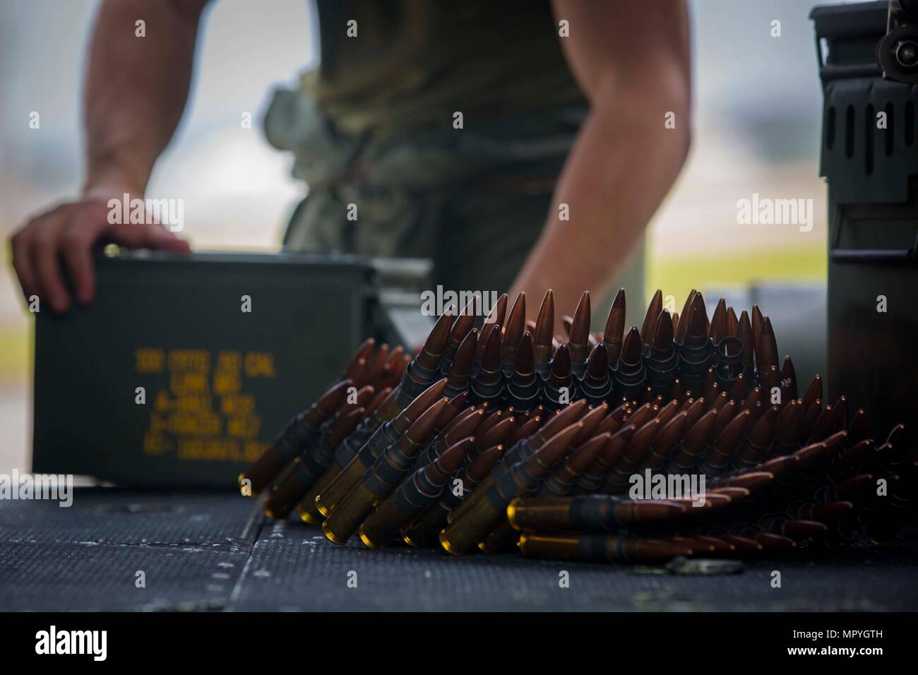 U.S. Marine Corps Cpl. Jake Glazer, an H-1 airframes mechanic and ...