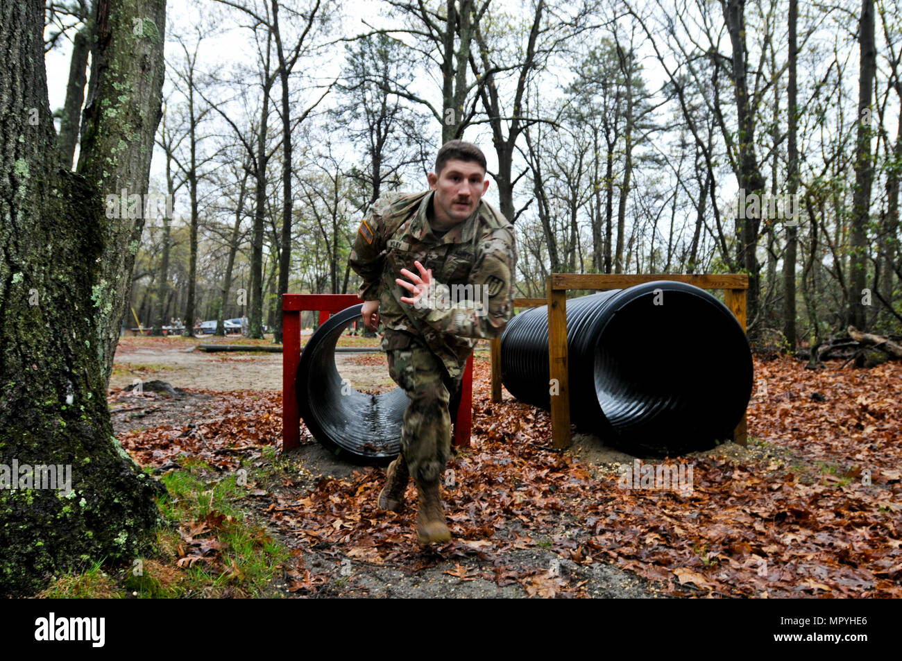 Pfc. Toby Mosley, 428th Mobility Augmentation Company, 397th Engineer ...