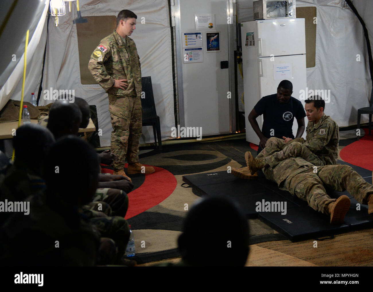 Senior Airman Joushua Brooks, 768th Expeditionary Air Base Squadron air ...