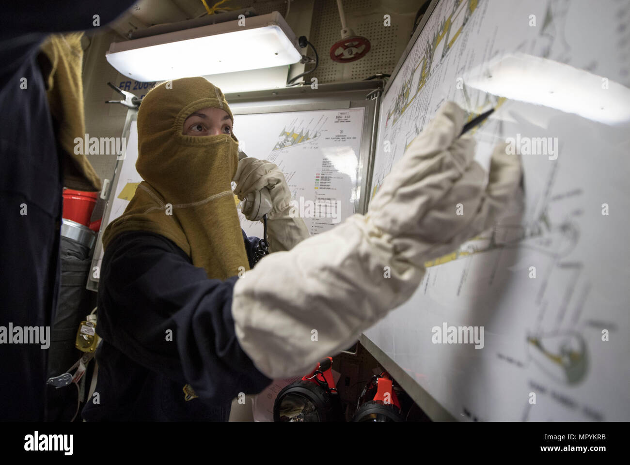 170424-N-PP996-017 PHILIPPINE SEA (April 24, 2017) Ensign Allison ...