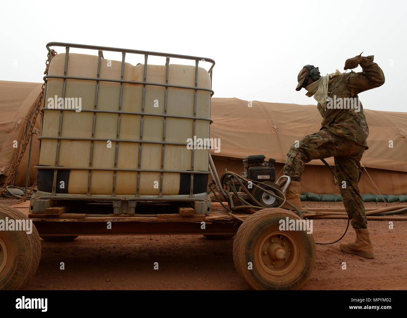 Staff Sgt. Julian Johnson, 768th Expeditionary Air Base Squadron NCO in ...