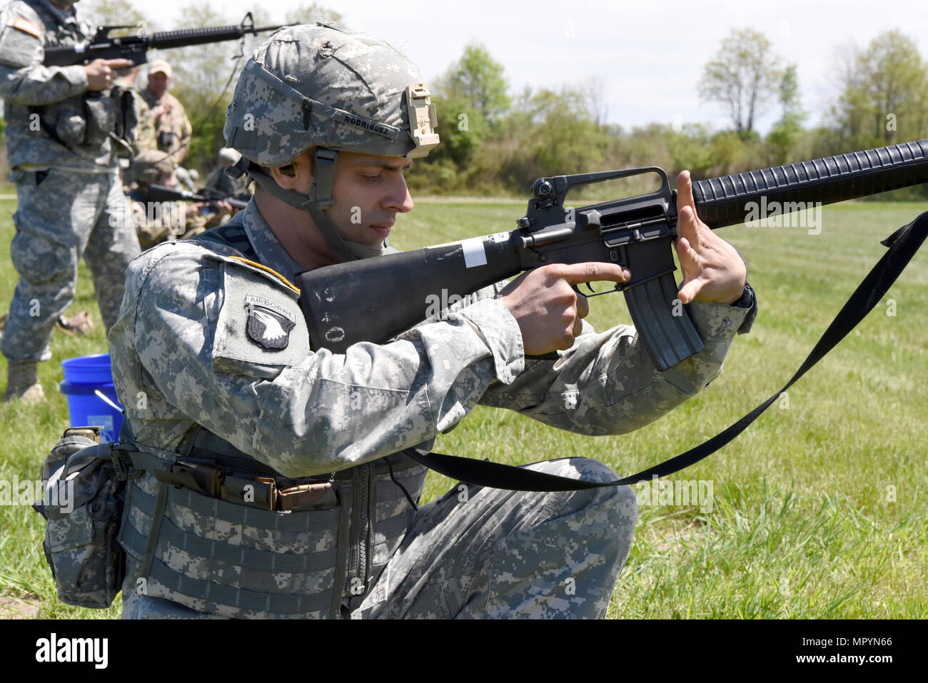 Maj. Daniel Rodriguez, with the 83rd U.S. Army Reserve Readiness ...