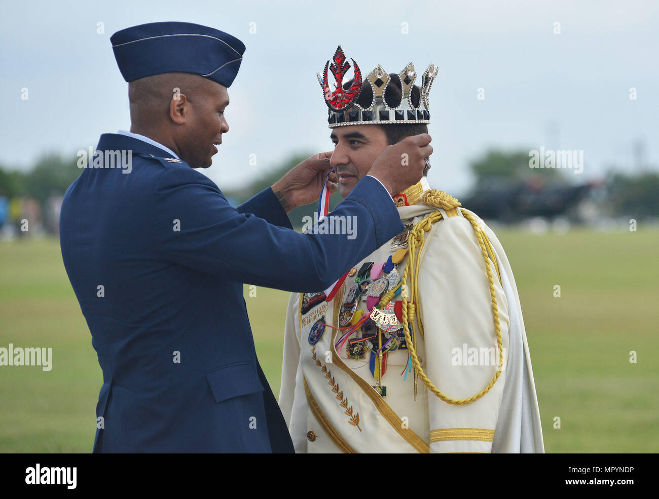 The 69th “People’s King” Rey Feo, Fred Reyes, receives a 37th Training ...