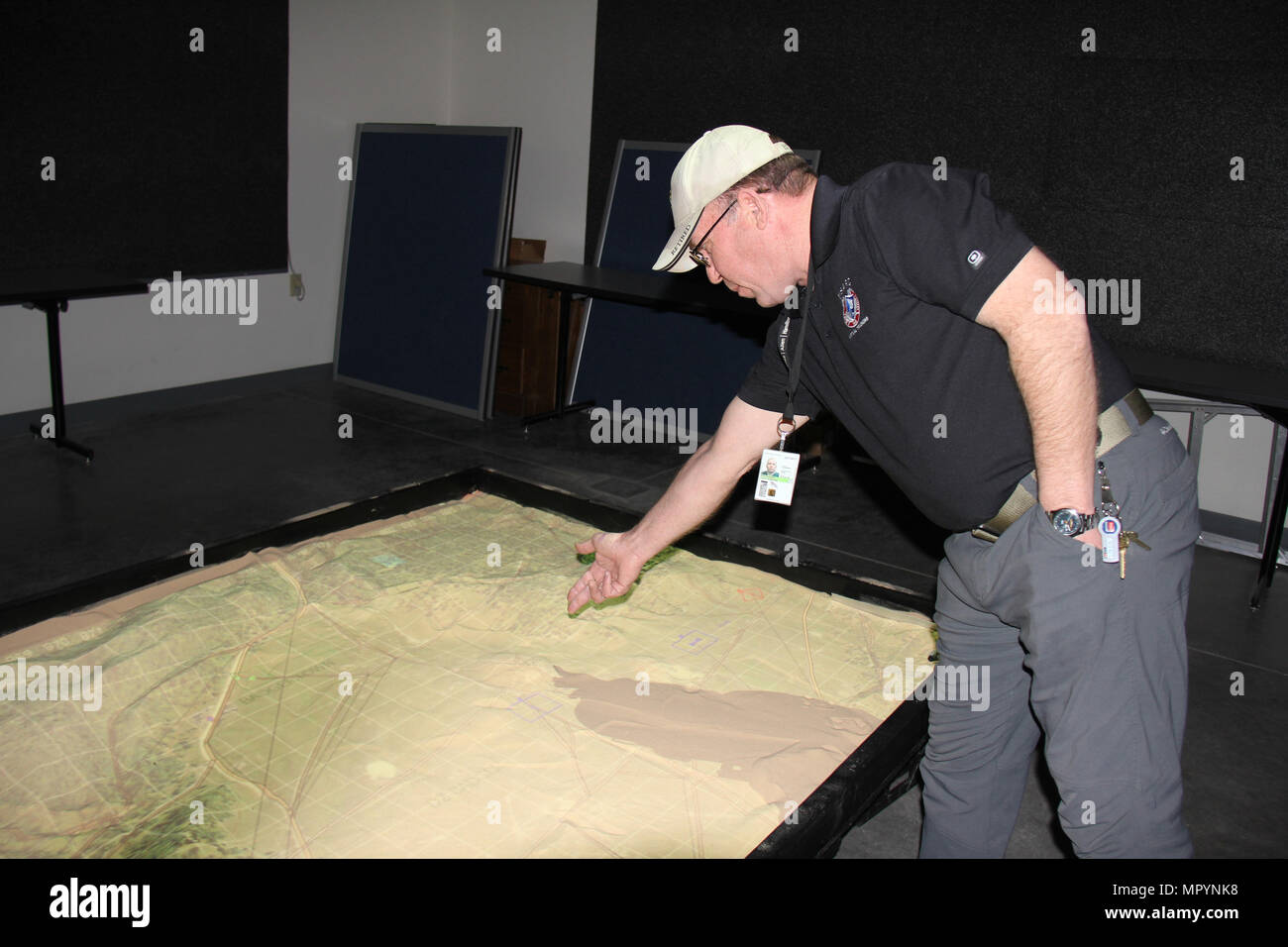 Doug Waggoner, a contractor with Booz Allen Hamilton Inc. through the ...