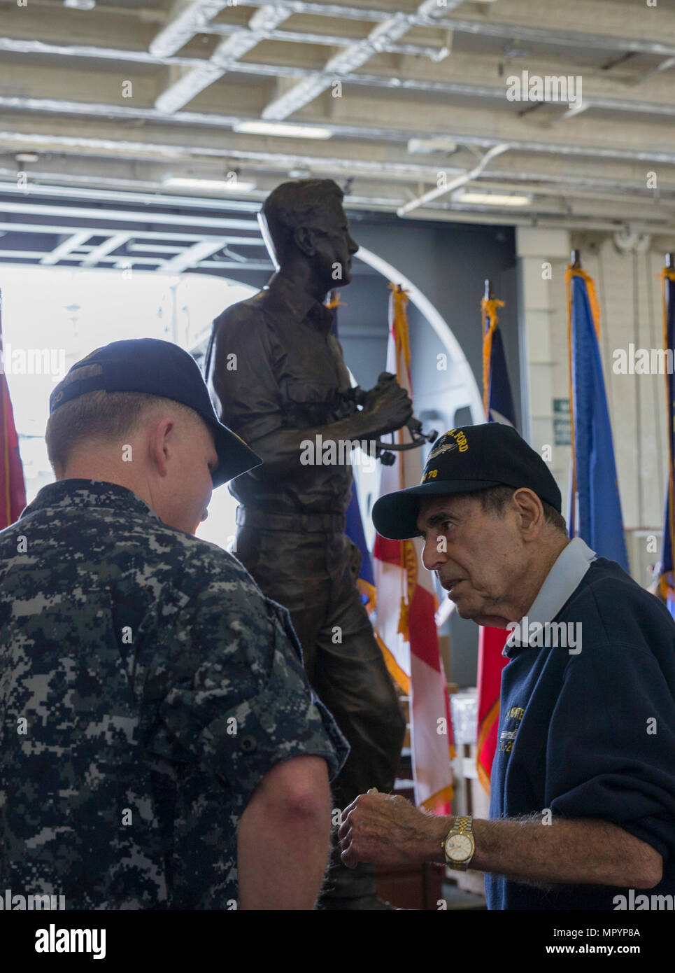 NORFOLK, Va. (April 27, 2017) -- Pre-Commissioning Unit Gerald R. Ford ...