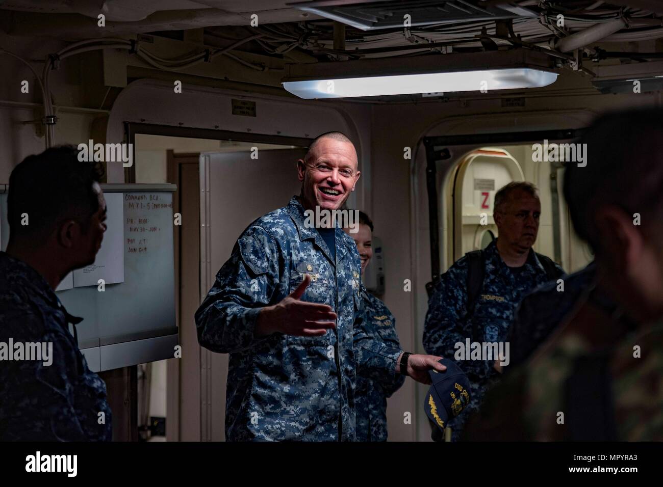 170427-N-JH293-047 SASEBO, Japan (April 27, 2017) Capt. Nathan Moyer ...