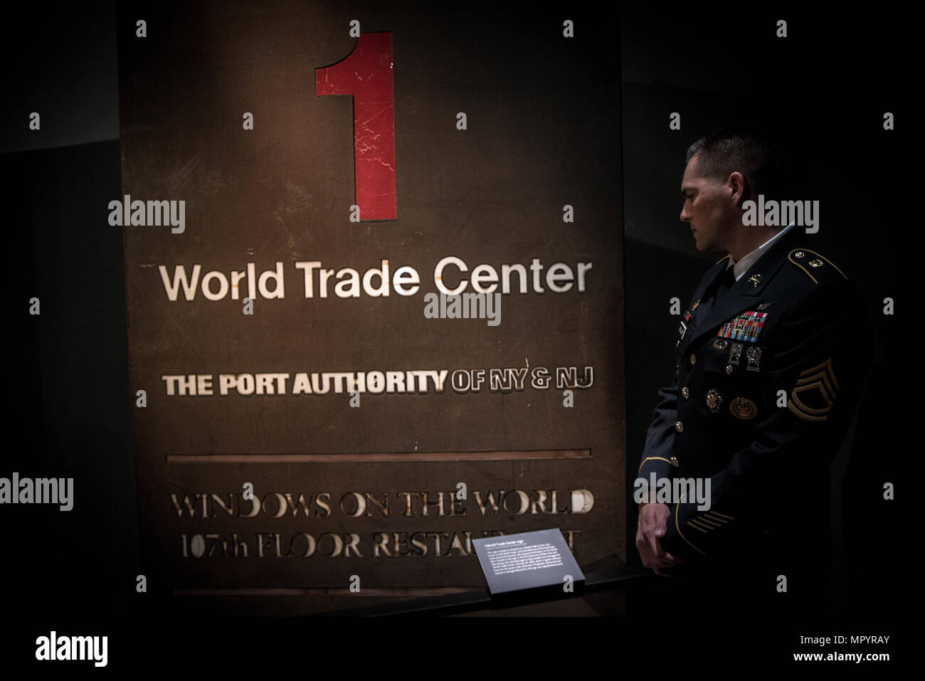 NEW YORK CITY, NY (April 22, 2017) - Sgt. 1st Class Joshua Moeller, the ...