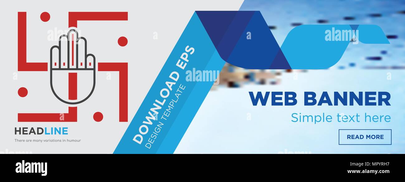 jain concept horizontal webpage banner template design on abstract ...