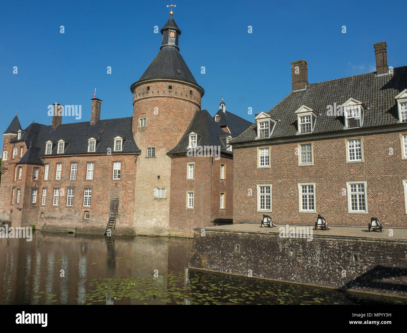 the Castle of anholt in germany Stock Photo - Alamy