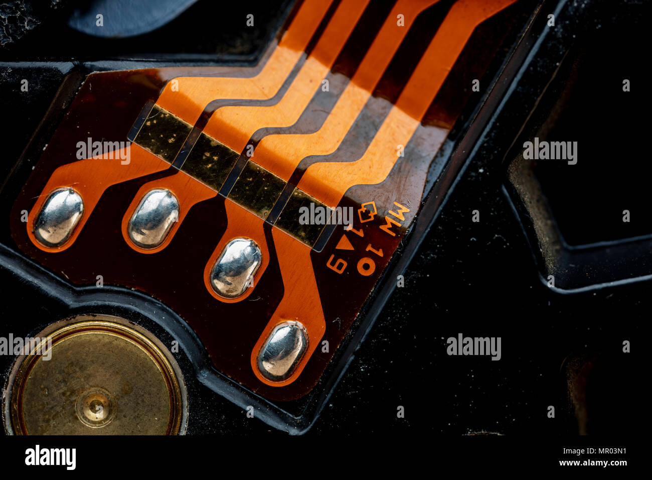 Micro computer chip. Close up, macro photography Stock Photo - Alamy