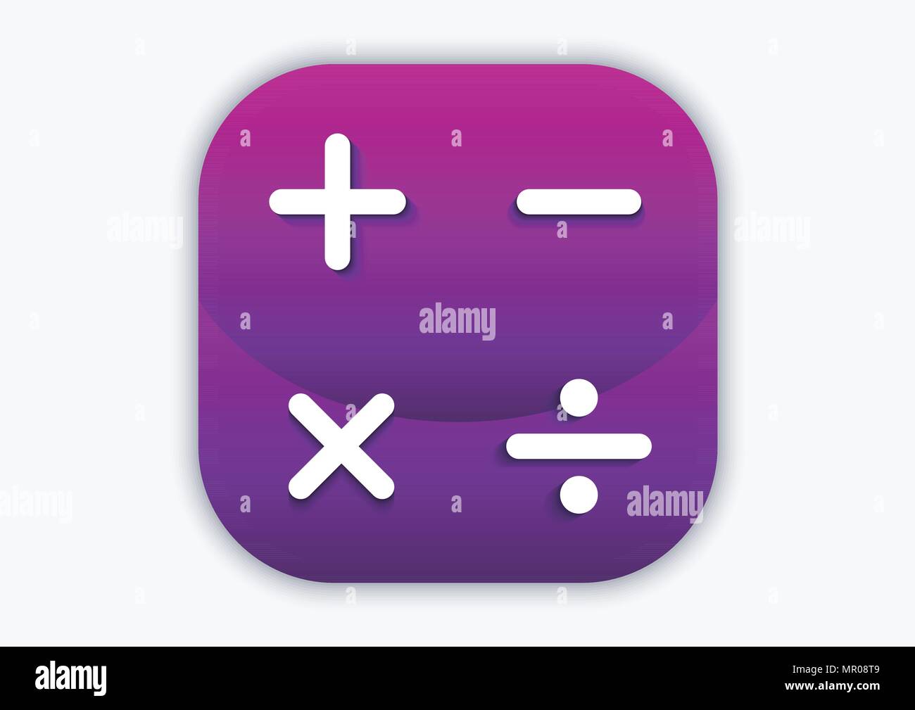 Vector calculator Stock Vector Images - Alamy