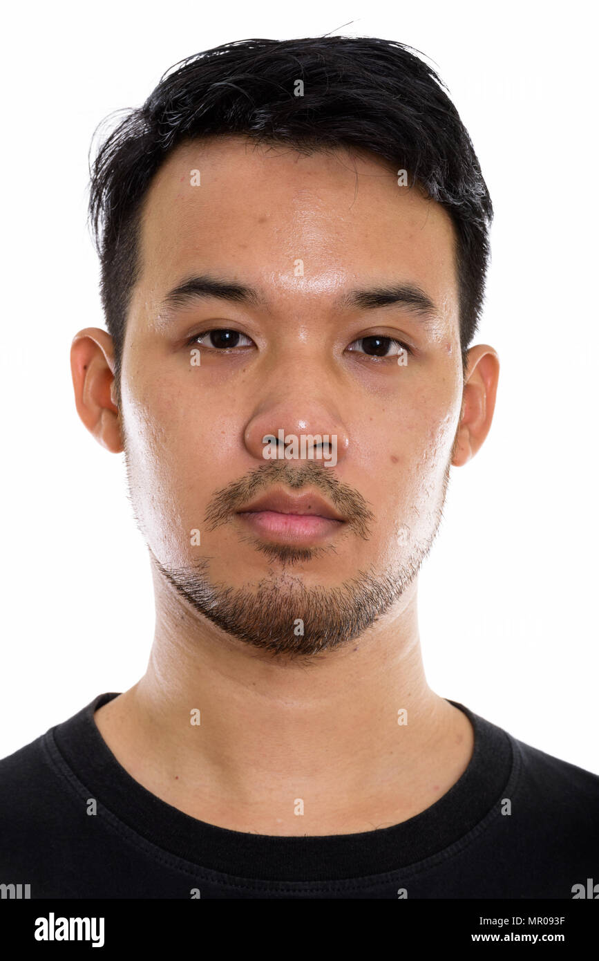 Asian face portrait isolated hi-res stock photography and images - Alamy